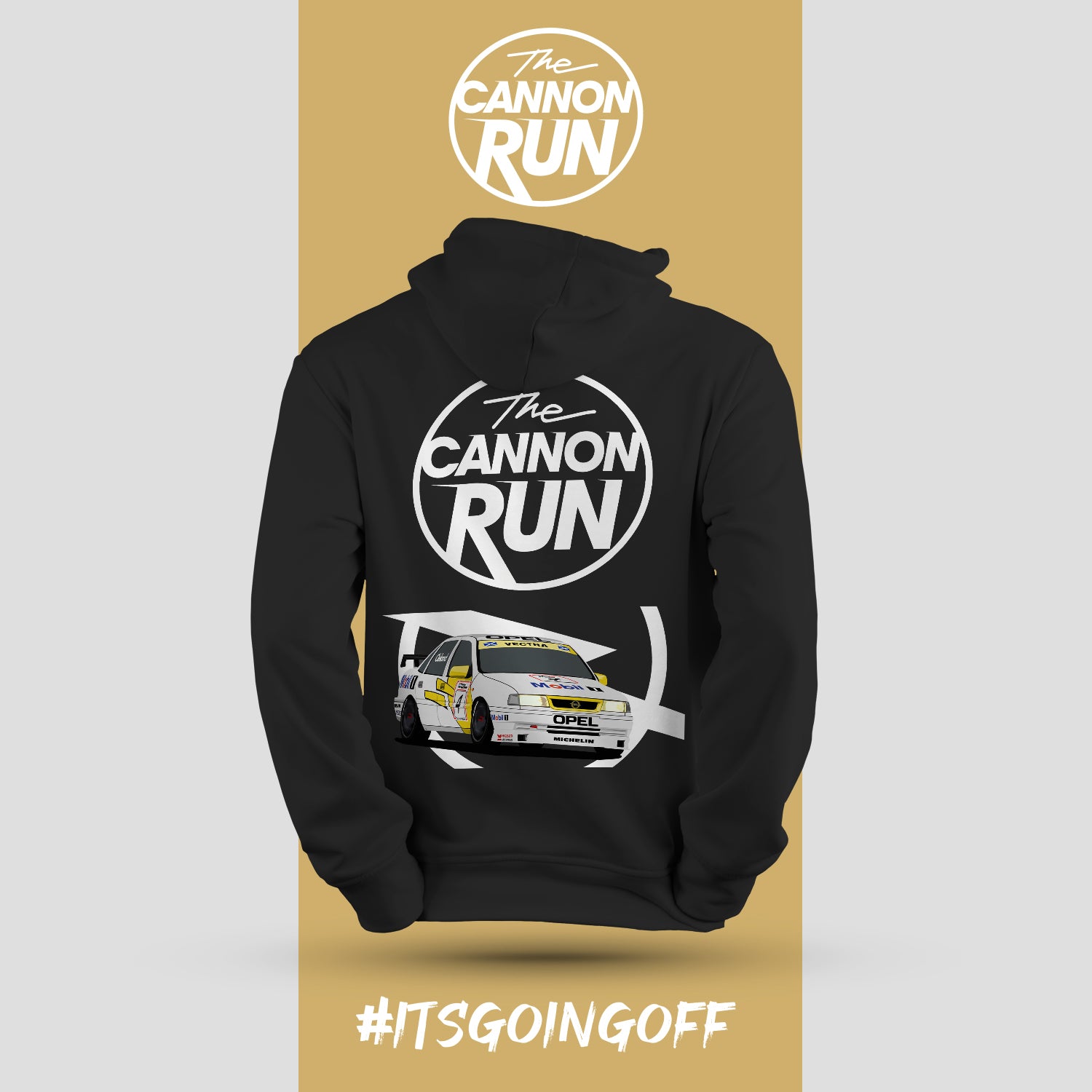 The Cannon Run Cavalier Hoodie Black